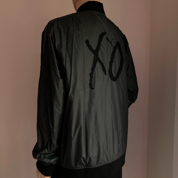 Puma | Jackets & Coats | Puma X Xo The Weeknd Nylon Bomber Jacket Black ...